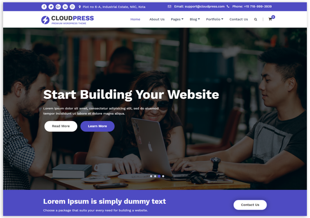 CloudPress Theme Documentation – Spicethemes Help Center